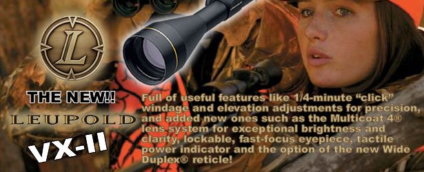 Leupold VX-II Rifle Scopes